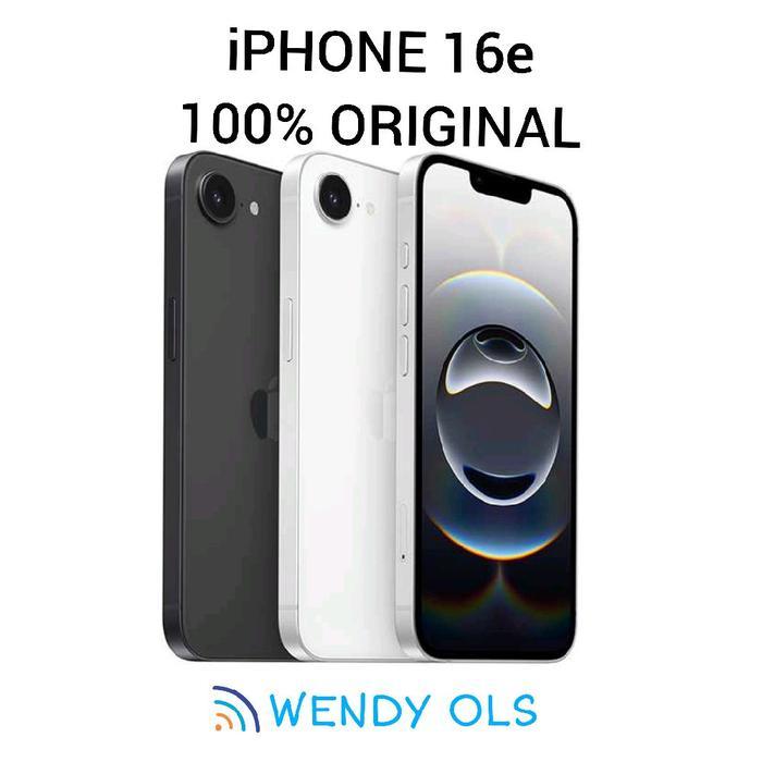 Promo iPhone 16E 128GB 256GB 512GB White Black Second Seken Bekas 16 E ...