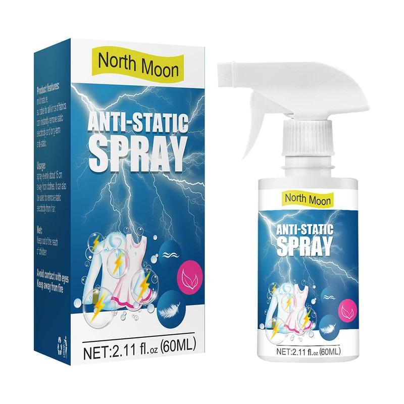 60 ML Static Cling Remover Remove Static Clothing Spray Home - TikTok ...