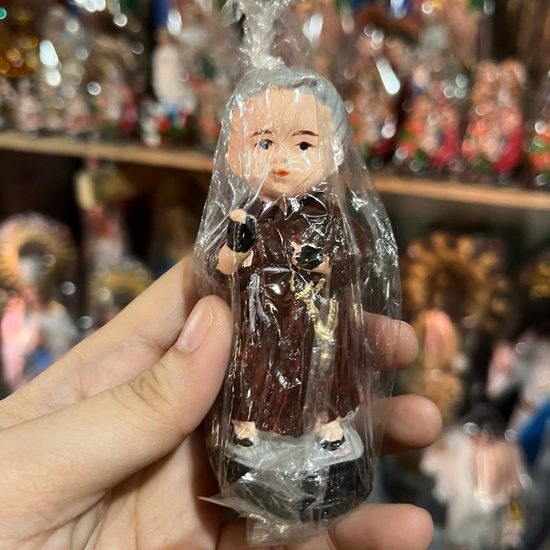 St. Padre Pio chibi statue (Manaoag) Religious - TikTok Shop Philippines
