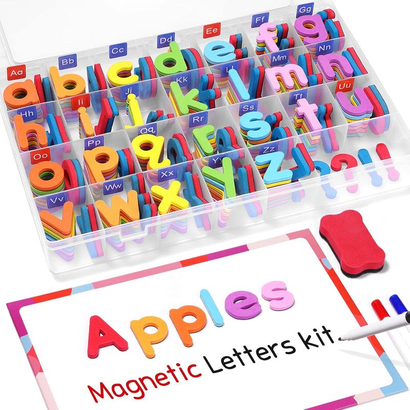 Classroom magnetic letter kit 238, with double-sided magnet plate ...