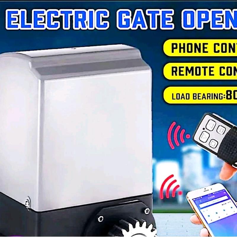 Automatic Sliding Gate Motor Set Remote control + Wifi Mobil - TikTok ...