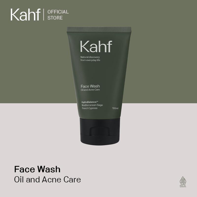 Kahf Oil and Acne Care Face Wash 100 ml - TikTok Shop Malaysia