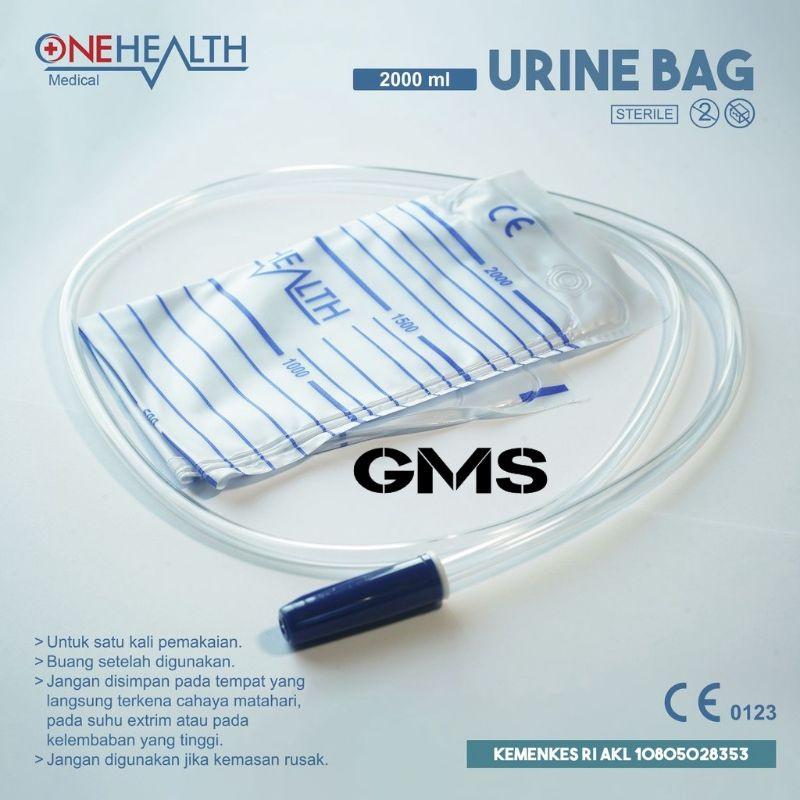 Tas Urine Onehealth Model Push Pull 2000ml/Kantong Urin 2L - Shop ...