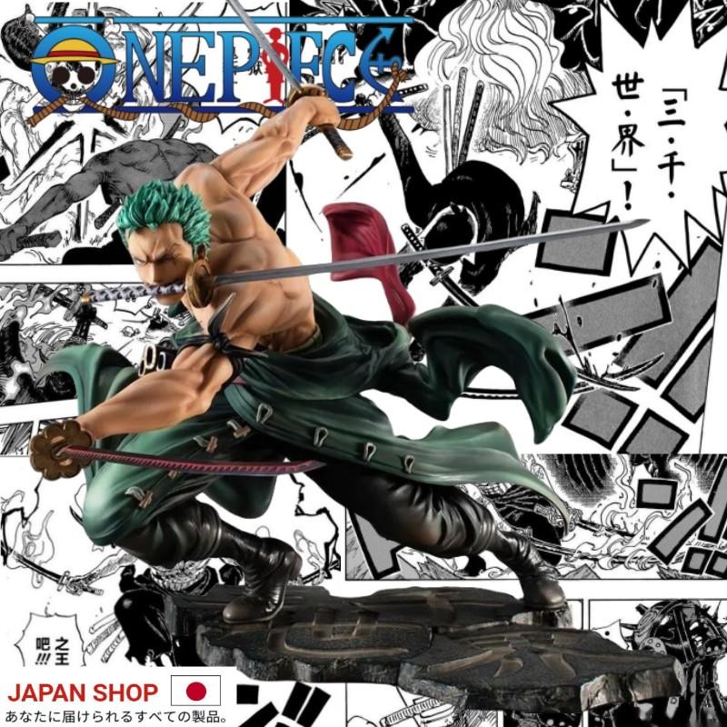 One Piece Roronoa Zoro collection items action figure anime swords ...