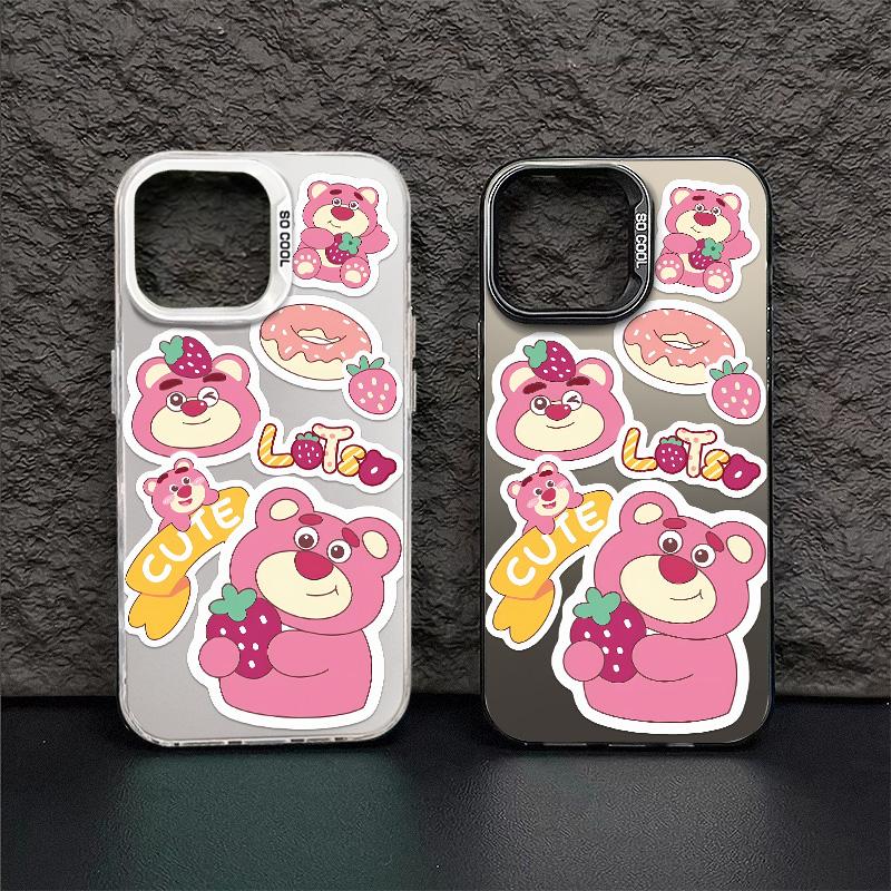 Sarung Telefon Donat Beruang Strawberi, Jenama Chao, Serasi untuk ...