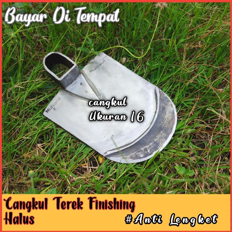Cangkul Anti Lengket Model Terek Finishing Halus - Cangkul sawah ...