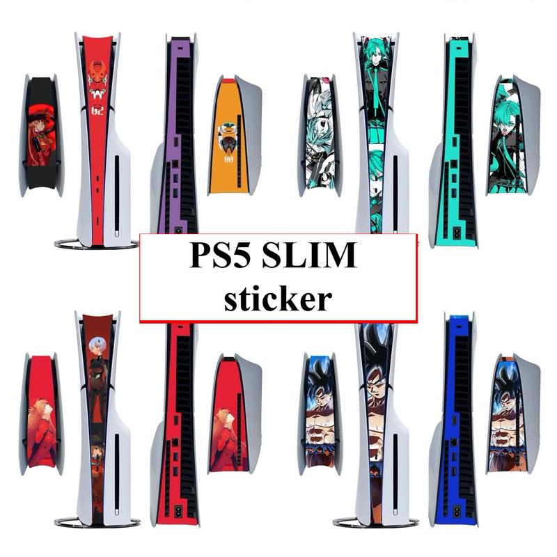 Pelekat Konsol Permainan, Semua Termasuk, Sesuai untuk PS5 SLIM ...