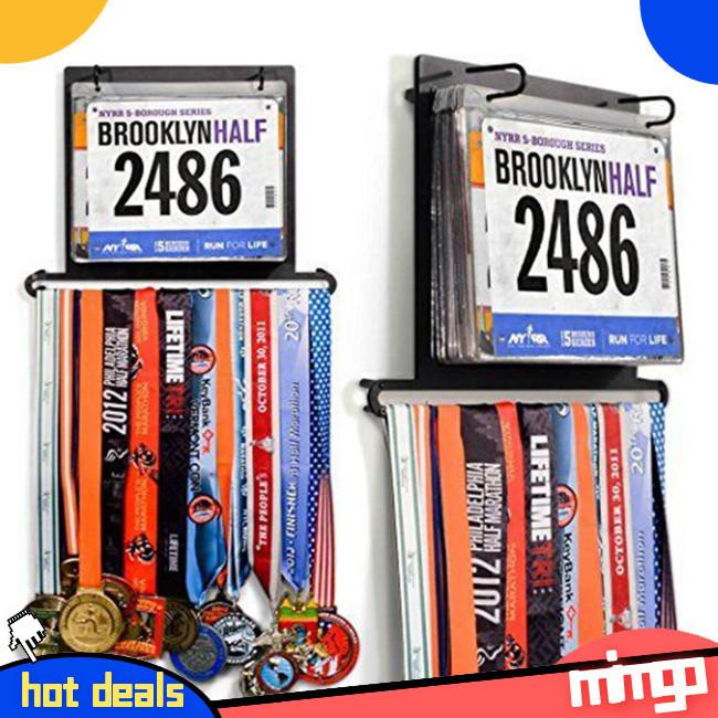 Pemegang Bib Paparan Penyangkut Pingat, Mimgo, Sesuai untuk Larian ...