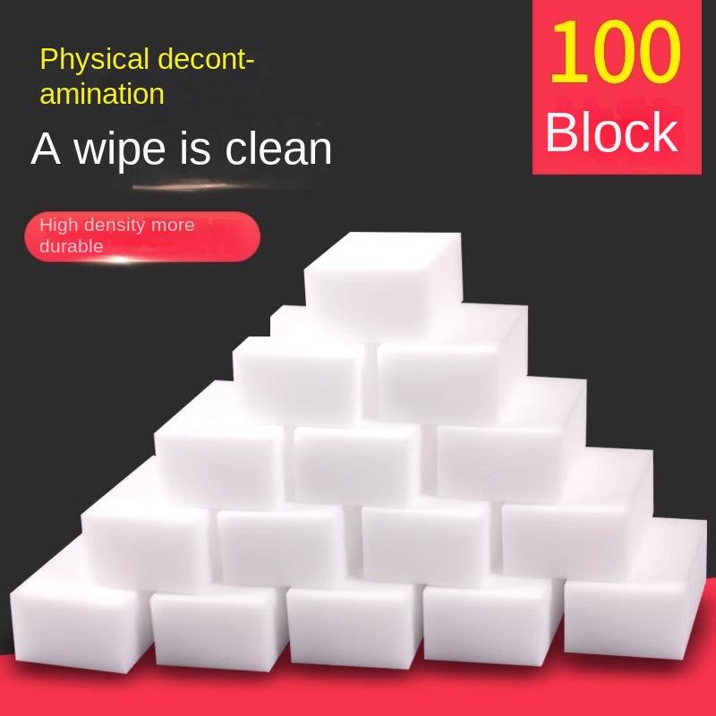 Magic sponge wipe magic white sponge cleaning rag white shoe - TikTok ...