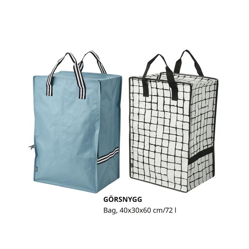 MINIKEA [40x30x60cm,72l] Large Size Zip Travel Bag . Laundry - TikTok ...
