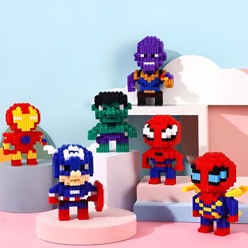 Building Toys Blok Binaan , Teka-teki 3D Zarah Kecil, Pemasangan ...