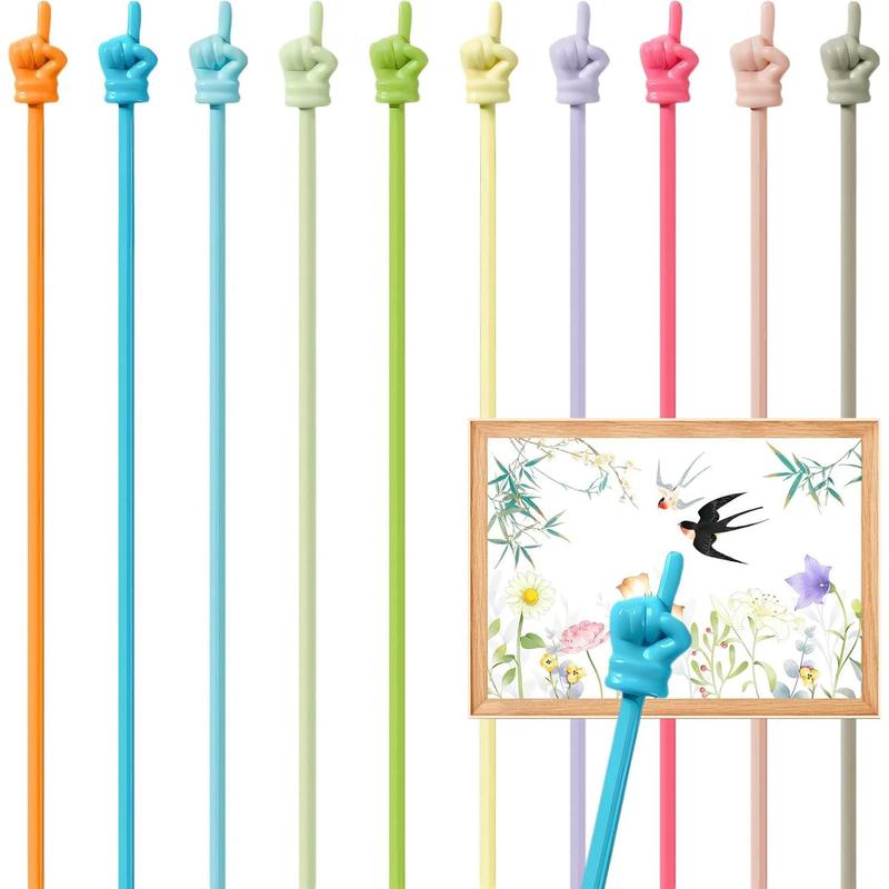 10 Pointer Stick for Classroom Cute Teacher Colorful Finger - TikTok Shop