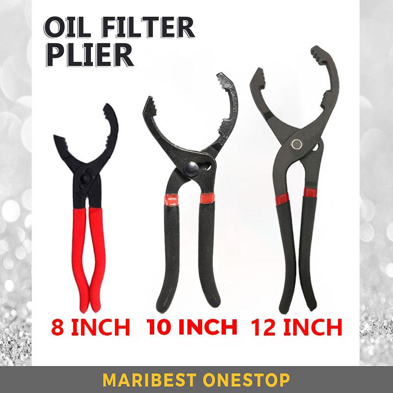8 INCH / 10 INCH / 12 INCH Adjustable Oil Filter Plier Oil Filter ...