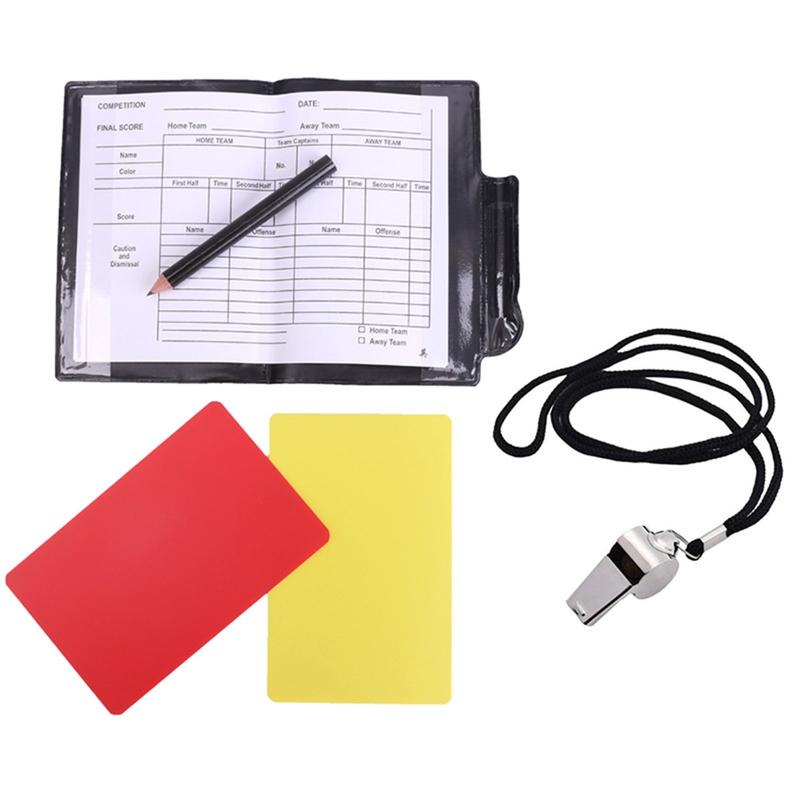 Soccer Referee Card Set Redness Card Yellow Card Wallet Set with ...