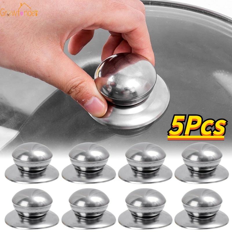 Penggantian Alat Memasak Bulat Universal, Set 5Pcs, Tombol Cengkaman ...