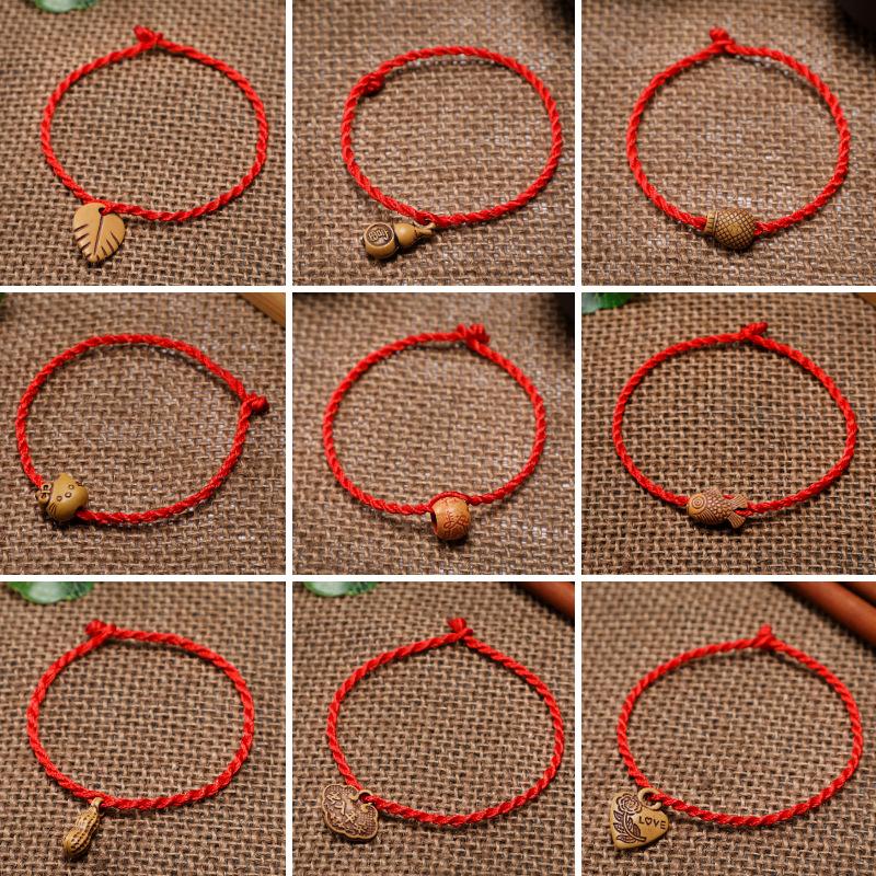 Gelang Tali Merah, Gelang Tenunan Tali Merah Borong, Hadiah Kecil ...