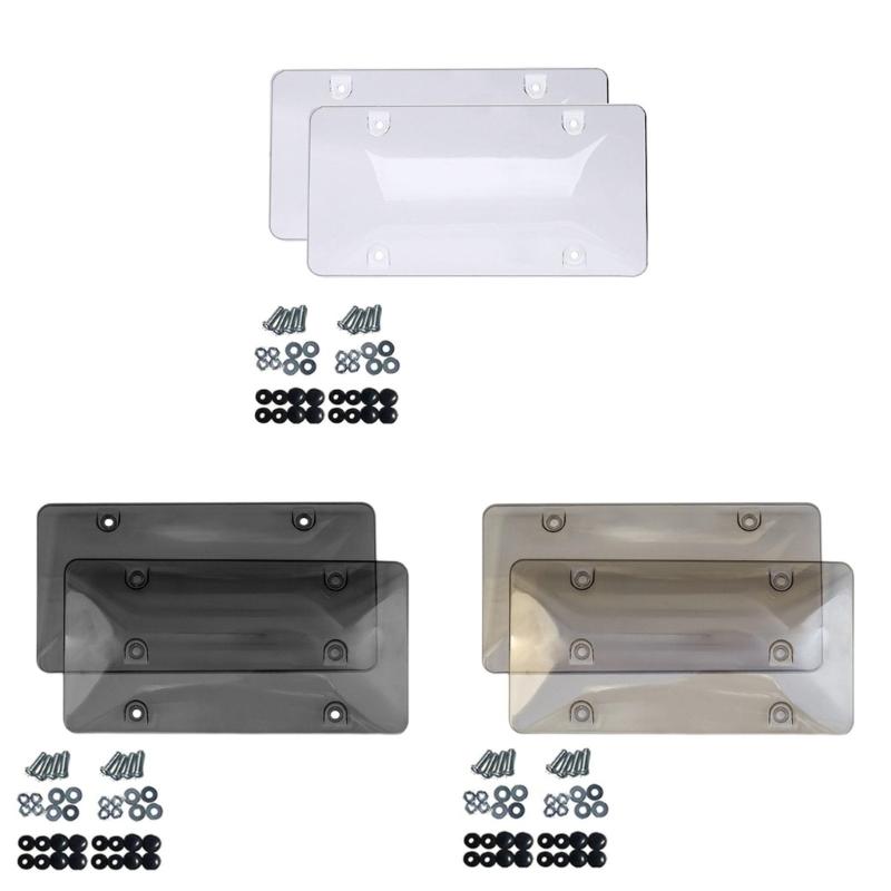 Spot Goods COD 1* Cover Shield-License Plate Frame Truck Exterior ...