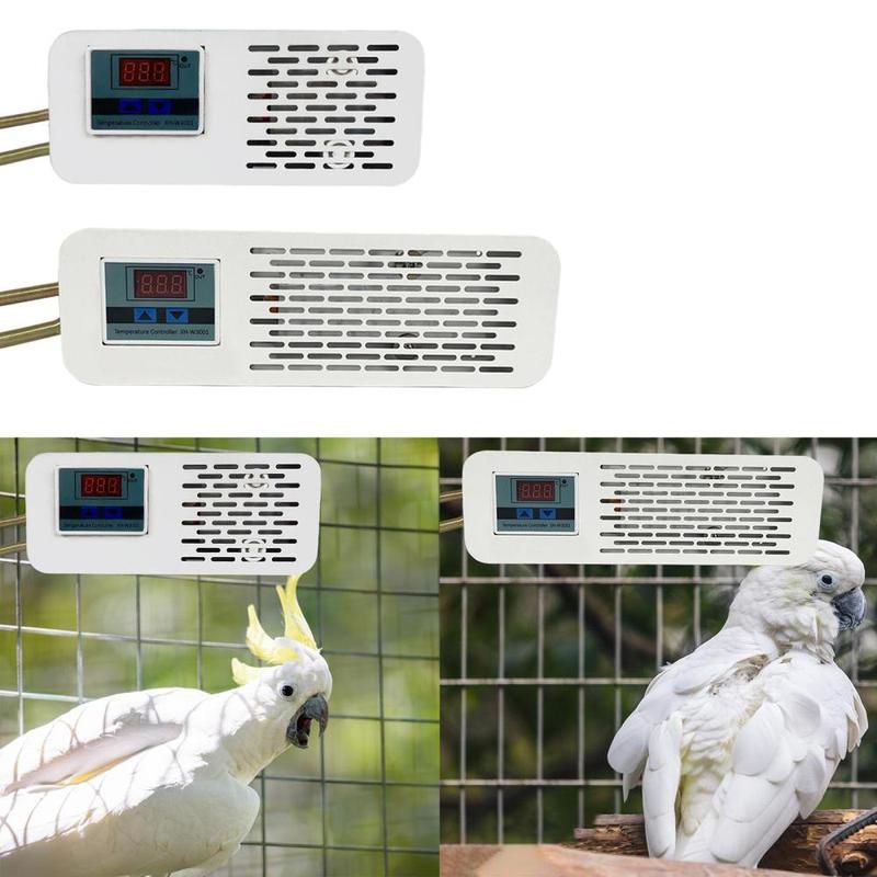 Bird Cage Heater Bird Heat Lamp with Lampshade with Anti Bit - TikTok ...