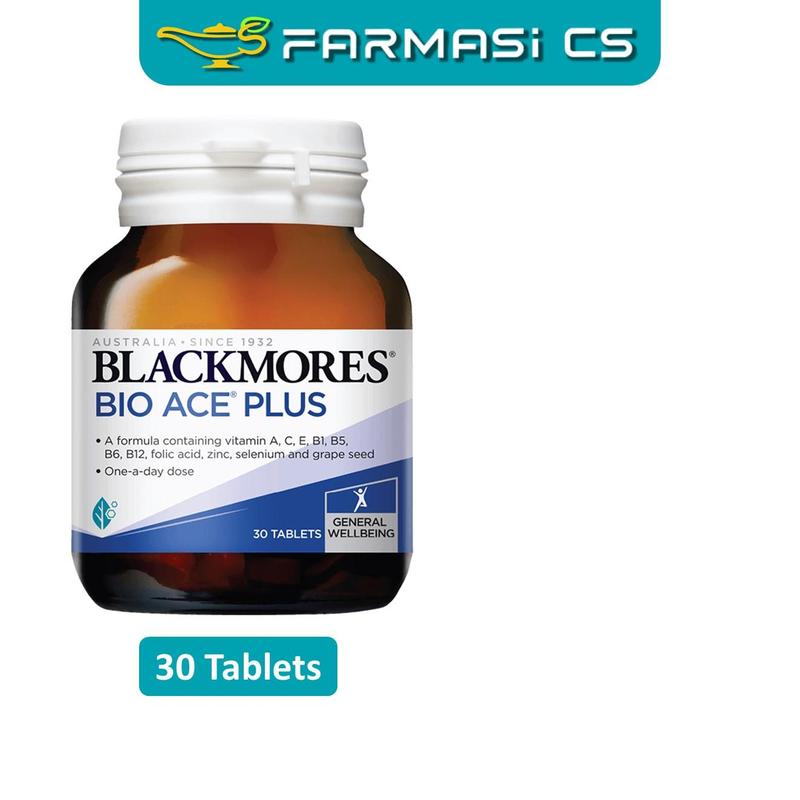 Blackmores Bio Ace Plus 30 tablets EXP:05/2026 - TikTok Shop Malaysia