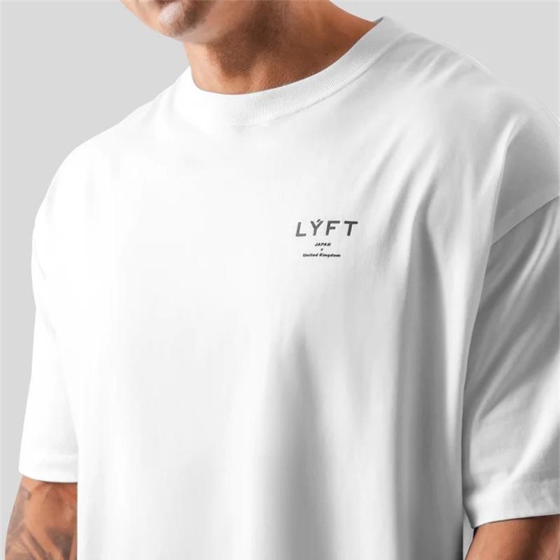 ONE POINT LYFT Print Big T Shirt Men Running Sport Gym Fitness - TikTok ...