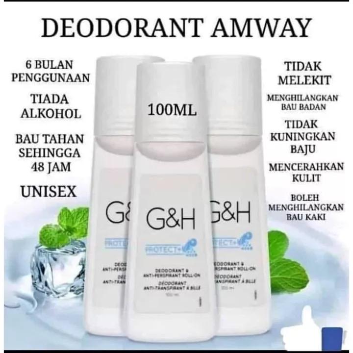 Deodorant amway(Roll on) Organic - TikTok Shop Malaysia