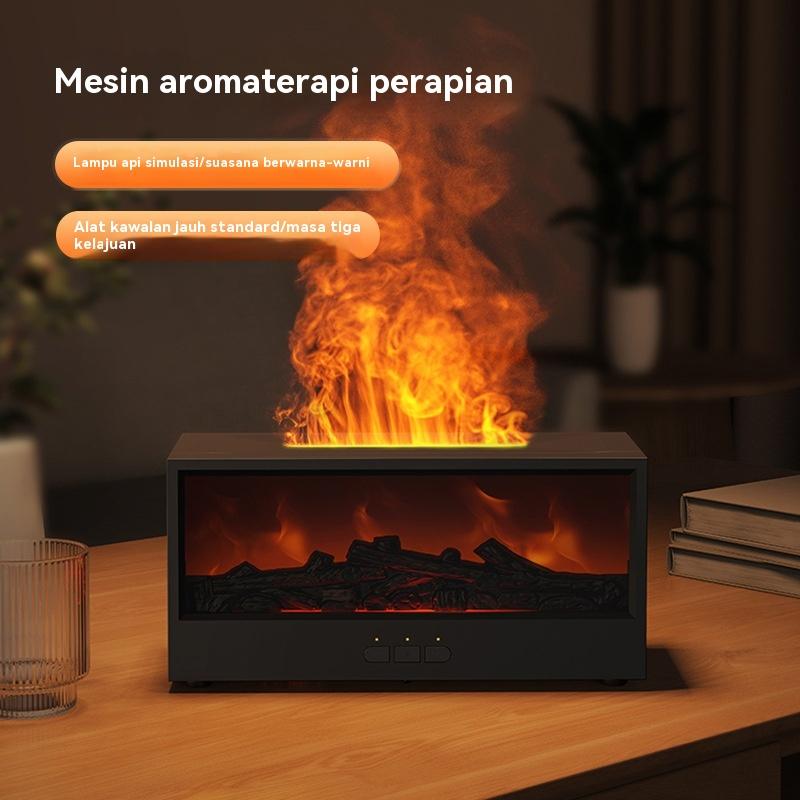Mesin Aromaterapi Api Perapian, Ketibaan Baru, Simulasi 3D, Pelembap ...