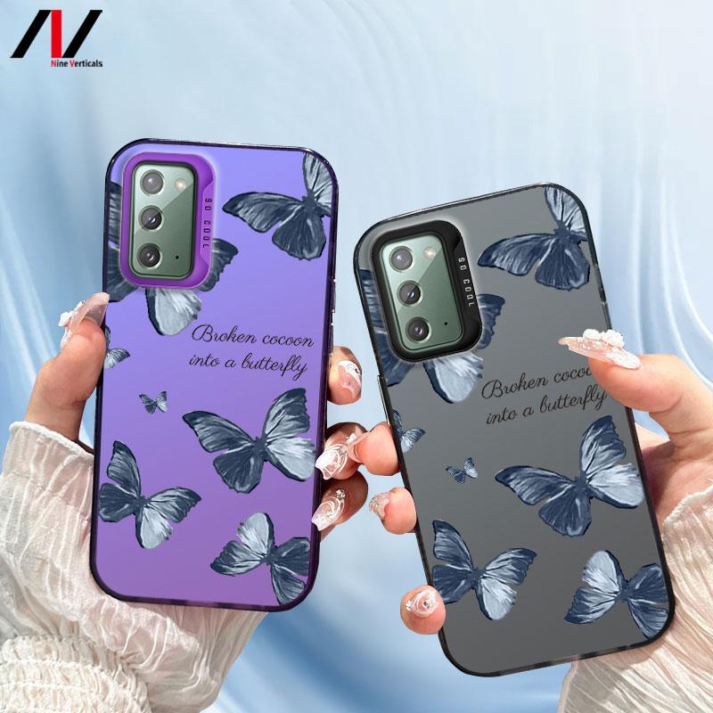 Nv untuk Samsung NOTE 20, sarung telefon minimalis dengan corak ...