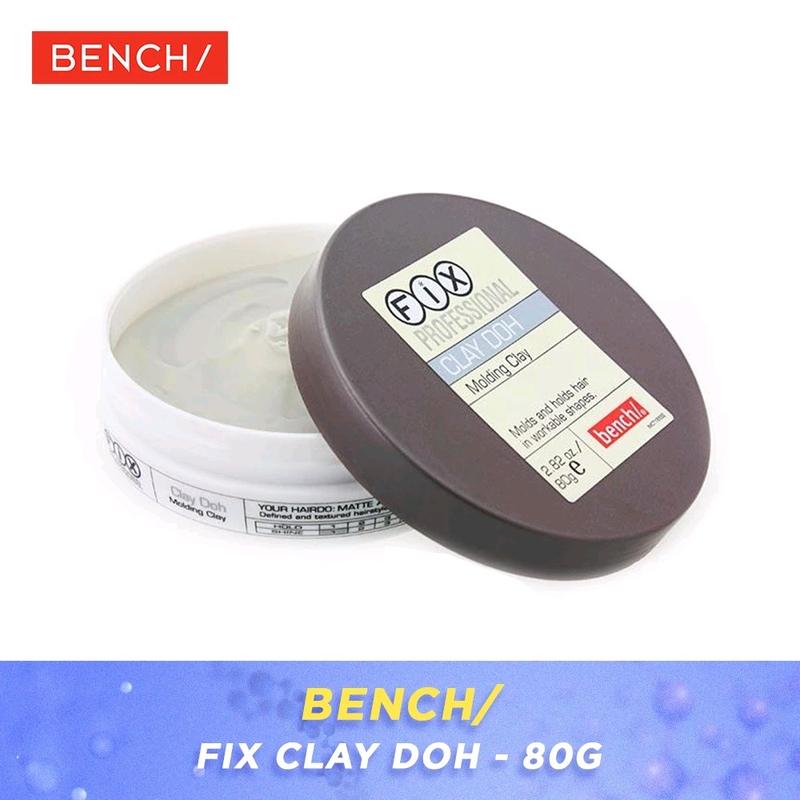 Bench Fix Clay Doh Hair Wax 80g Haircare - TikTok Shop Philippines