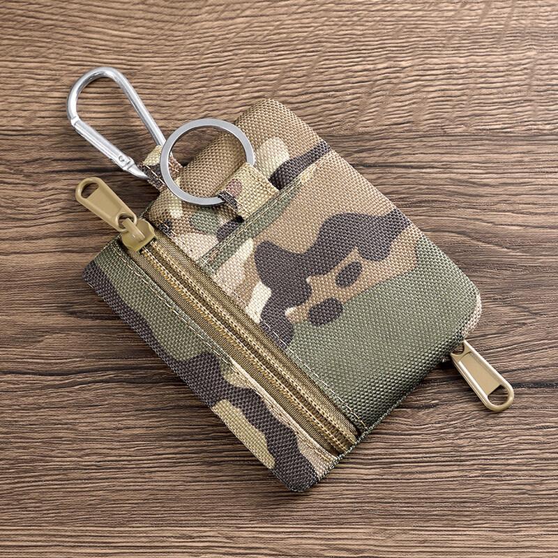 Dompet Kunci Mini Kanvas, Saiz Belia, Sesuai untuk Pelajar, Poket ...