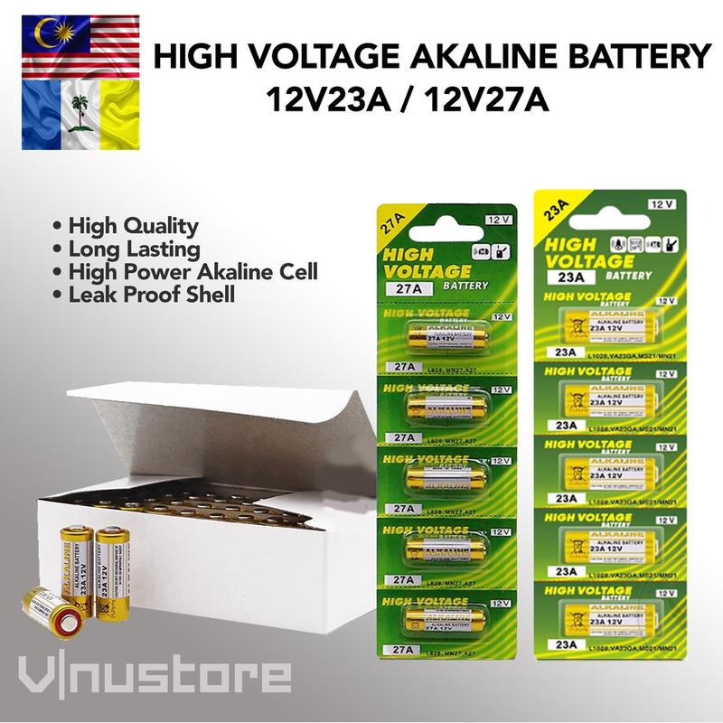 12Volt High Voltage Akaline Battery 12V 23A / 12V 27A / 12V23A - TikTok ...