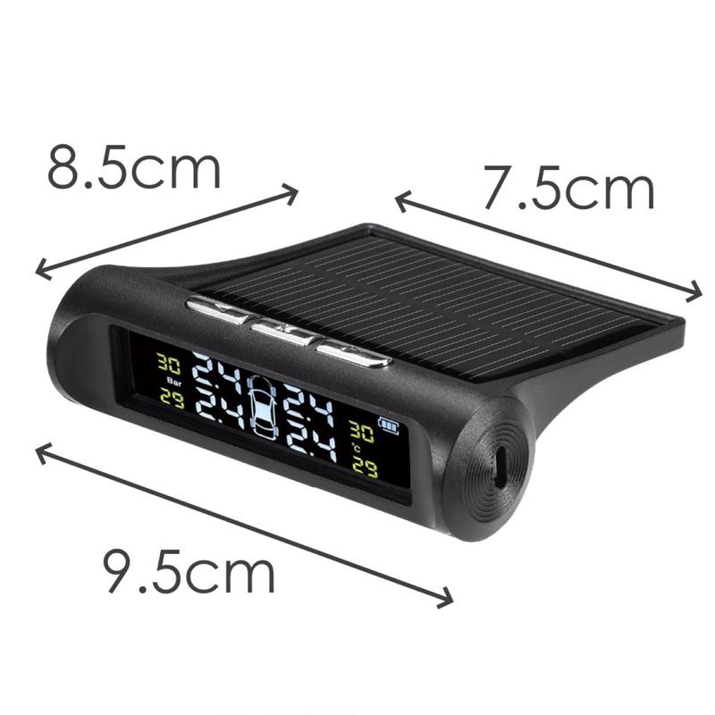 TPMS Alarm Pengukur Tekanan Ban Mobil T1 Tire Pressure Monitor - Shop ...