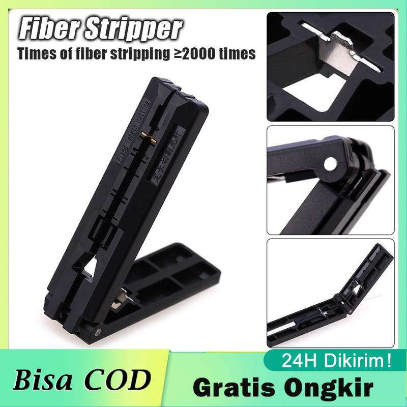 Fiber Optic Stripper Cutter Fixed Length Stripper Two In One - Shop | Tokopedia