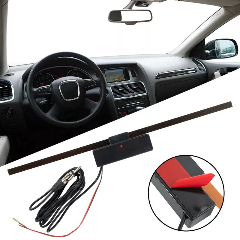 Car Antenna Windshield Electric Radio 12V FM/AM Aerial - TikTok Shop ...
