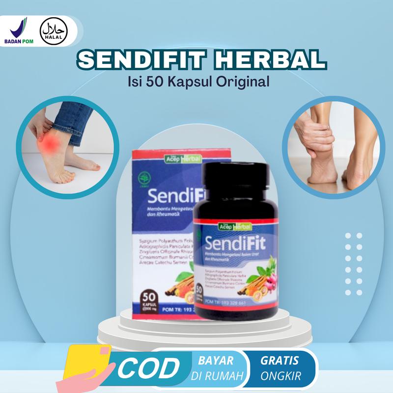 SendiFit Herbal Pengapuran Tumit Kaki - Nyeri Tumit Herbal, Radang ...