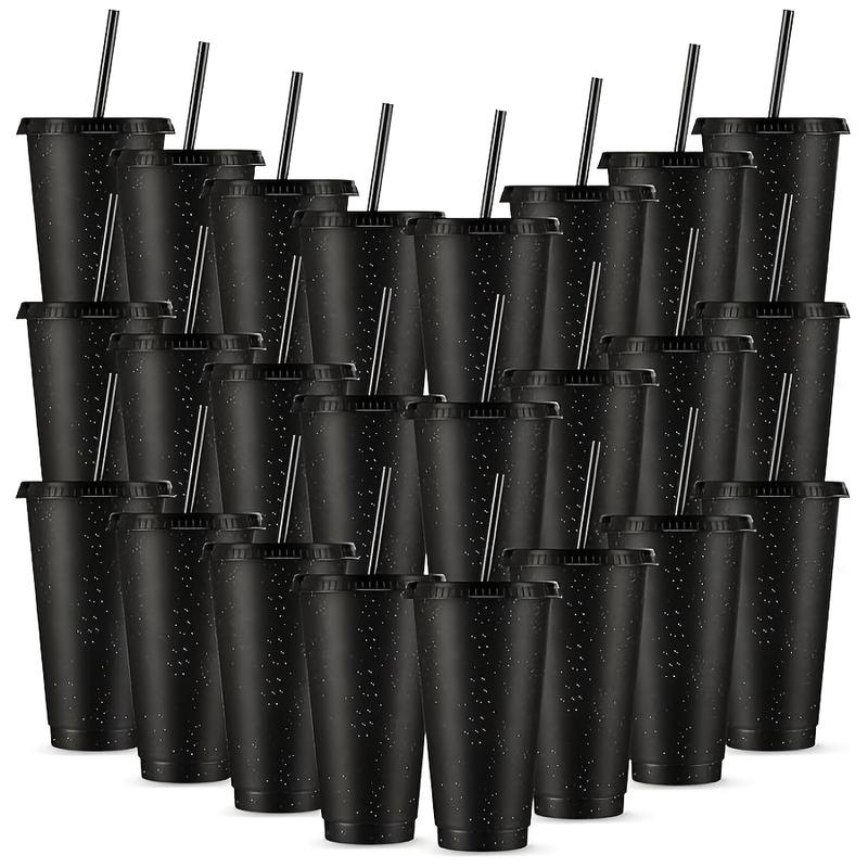 24oz 24pcs Outdoor Cup, Flash Iced Coffee Cups, Plastic Travel - TikTok ...