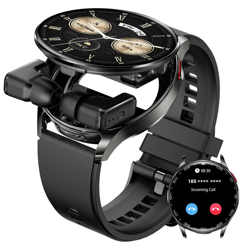 JELLOO T97 Smart Watches For Men Women with Earbuds (Call Receive/Music ...