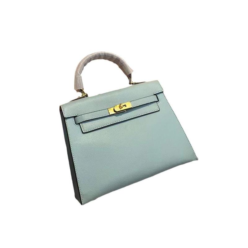 Candy Color Kelly Bag 25CM Women's Handbag Kelly Bag Single Shoulder ...