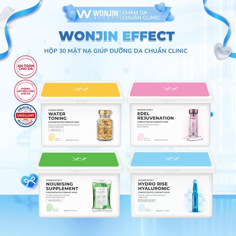 [KOL] Hộp 30 Mặt Nạ Giúp Dưỡng Da Chuẩn Clinic Mỗi Ngày WonJin - TikTok Shop Vietnam