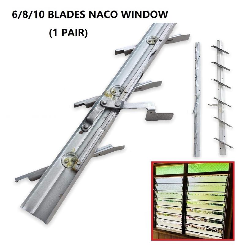 [1 Pair] 6/8/10 Blades Naco Window / Tingkap Naco (Not Included ...