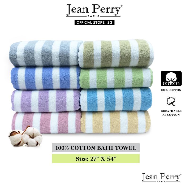 Jean Perry Tokyo Stripe Cotton Bath Towel And Towel I Bathroom - TikTok ...