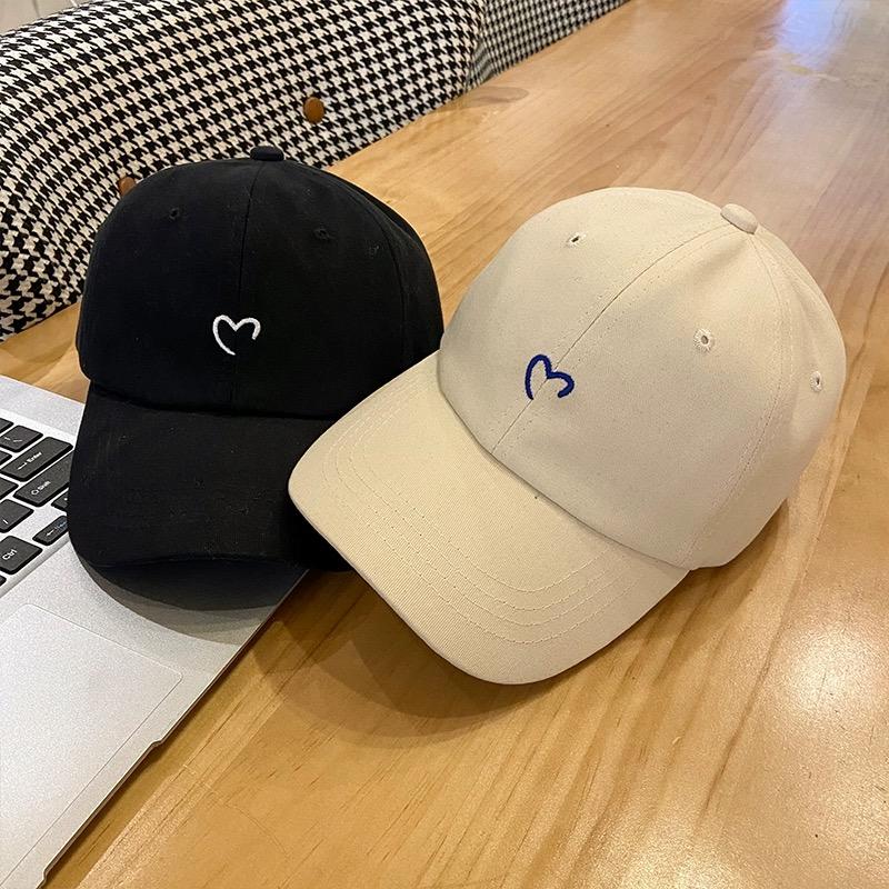 Heart Shape Korean Baseball Cap Unisex Fashion Cap For Men And - TikTok ...