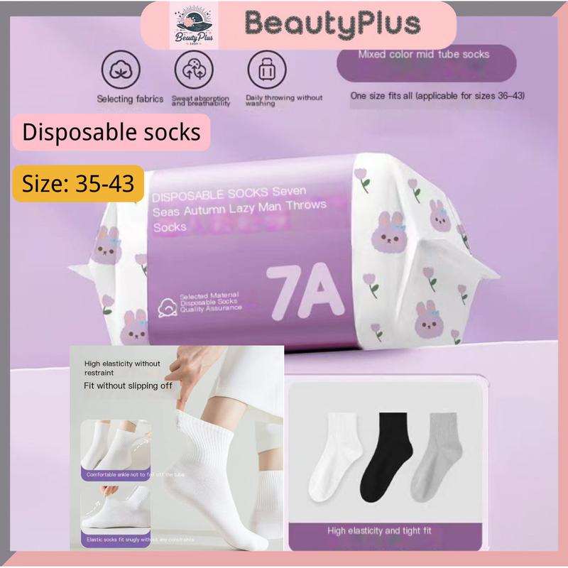 【SG STOCK】Disposable Socks for Men and Women, No-Wash, Sterile ...