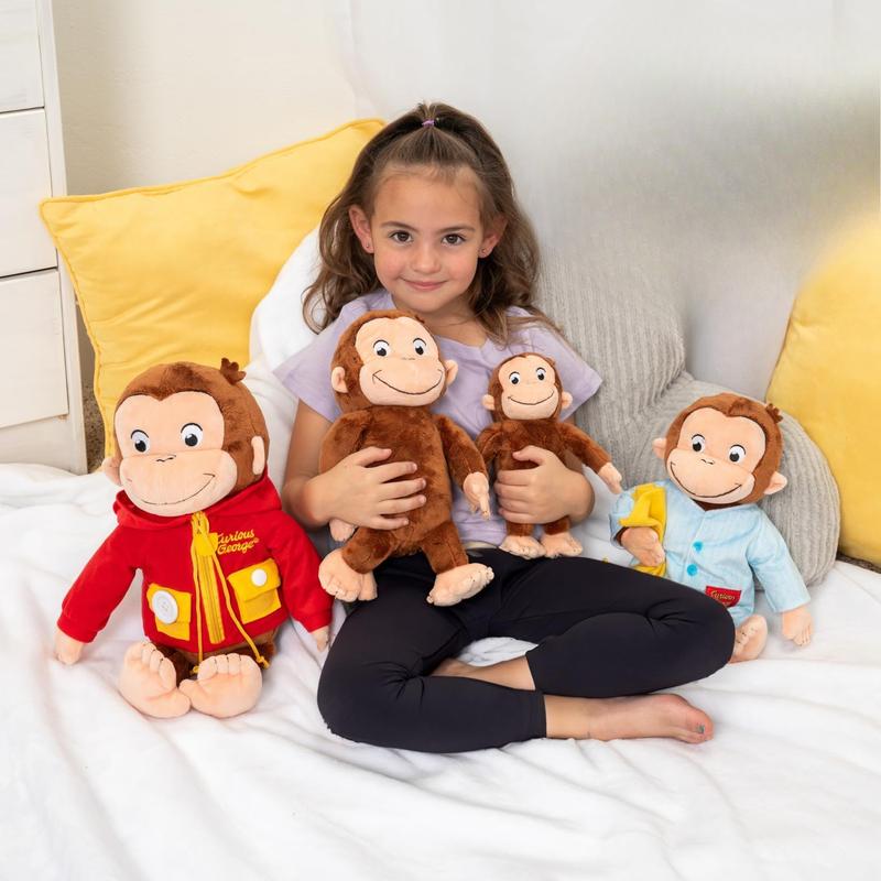 KIDS PREFERRED Curious George Monkey Stuffed Animal Plush Toys - TikTok ...