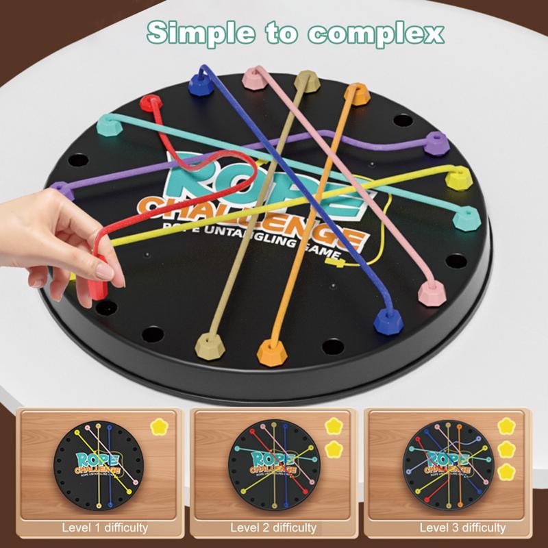 Xvgubhu- Elastic Rope Untangling Board Rope Untangling Board - TikTok ...