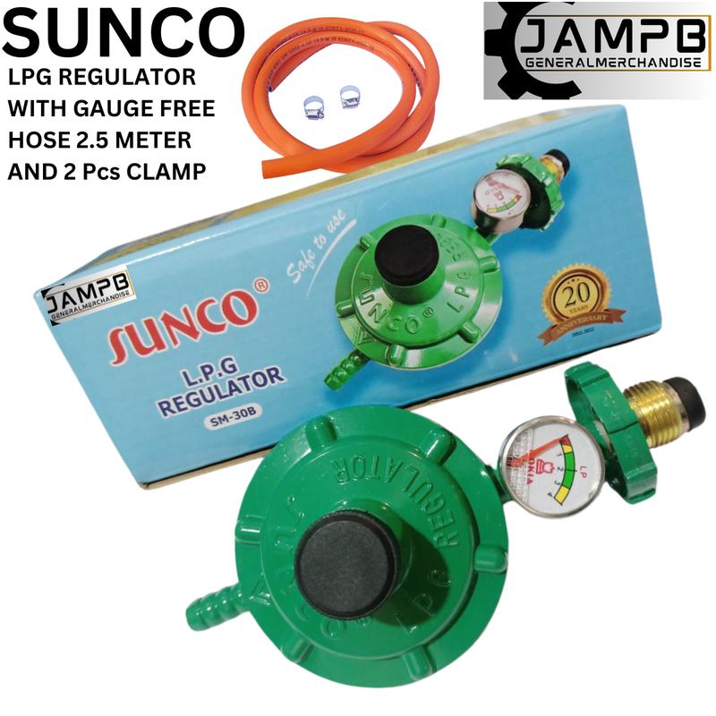 LPG Regulator with Gauge with Free Hose (1.5meter) and Free Hose ...