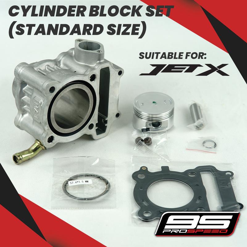 SYM JET X 150 Cylinder Block Kit Set Standard Original - TikTok Shop ...