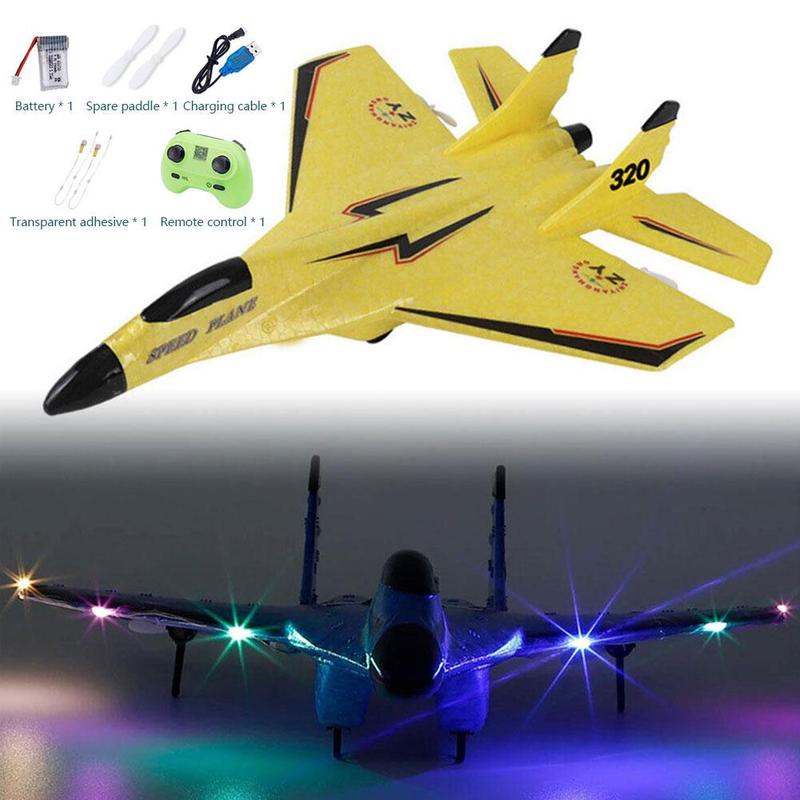 Radio-controlled Aircraft Fighter Aircraft Model Toy For Kid - TikTok ...