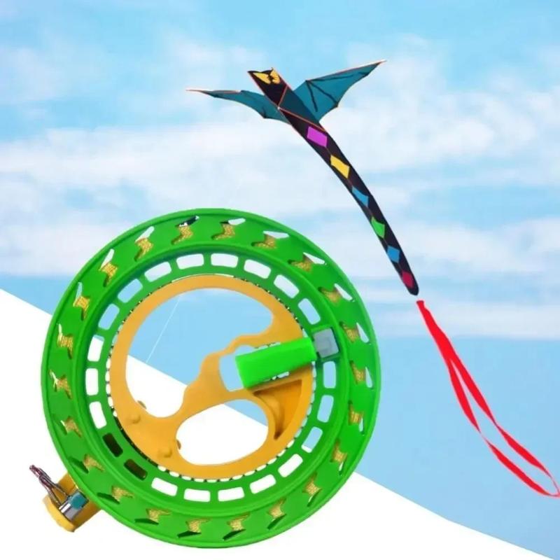 200M Kite Reel Winder Hand Grip Wheel String Flying Handle Tool ...