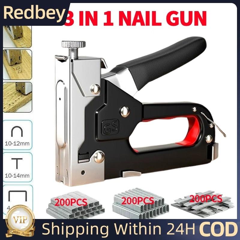 3 In 1 Upholstery Staple Gun Furniture Construction Stapler Home ...