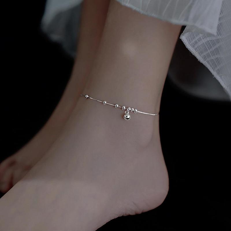 Ruitazd Fine Workmanship Alloy Anklet Charm Anklet with Bell - TikTok ...